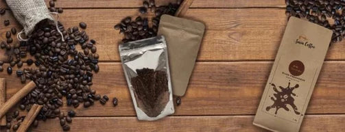 Coffee Pouches UK - Coffee Packaging - Coffee Pouch Bag – Resealable ...